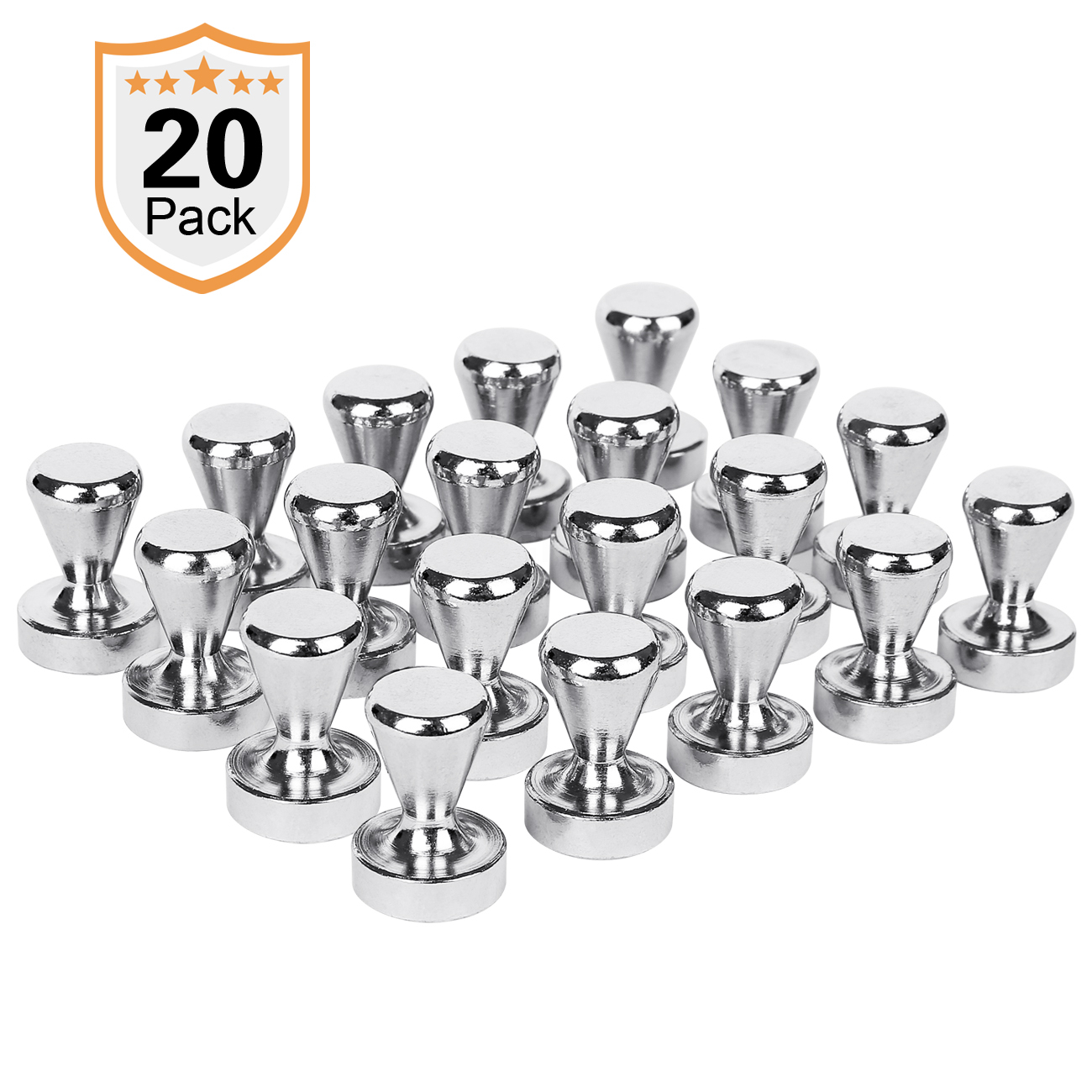 Magnetic Push Pins | Silver Magnets | Push Pins Magnets Wholesales